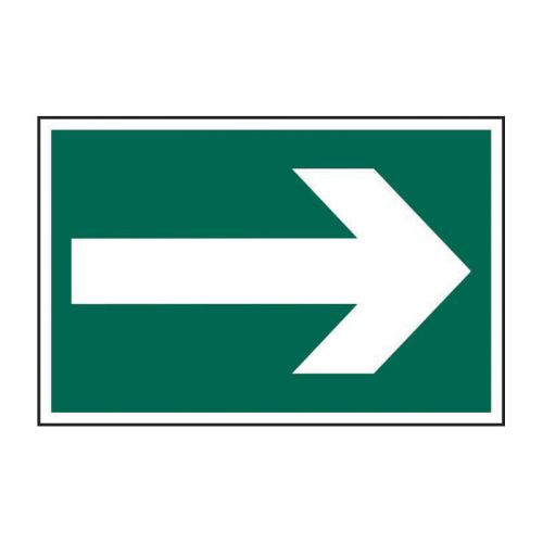 Centurion Safety Sign 1521 Arrow symbol - 300 x 200mm | ATF Supplies